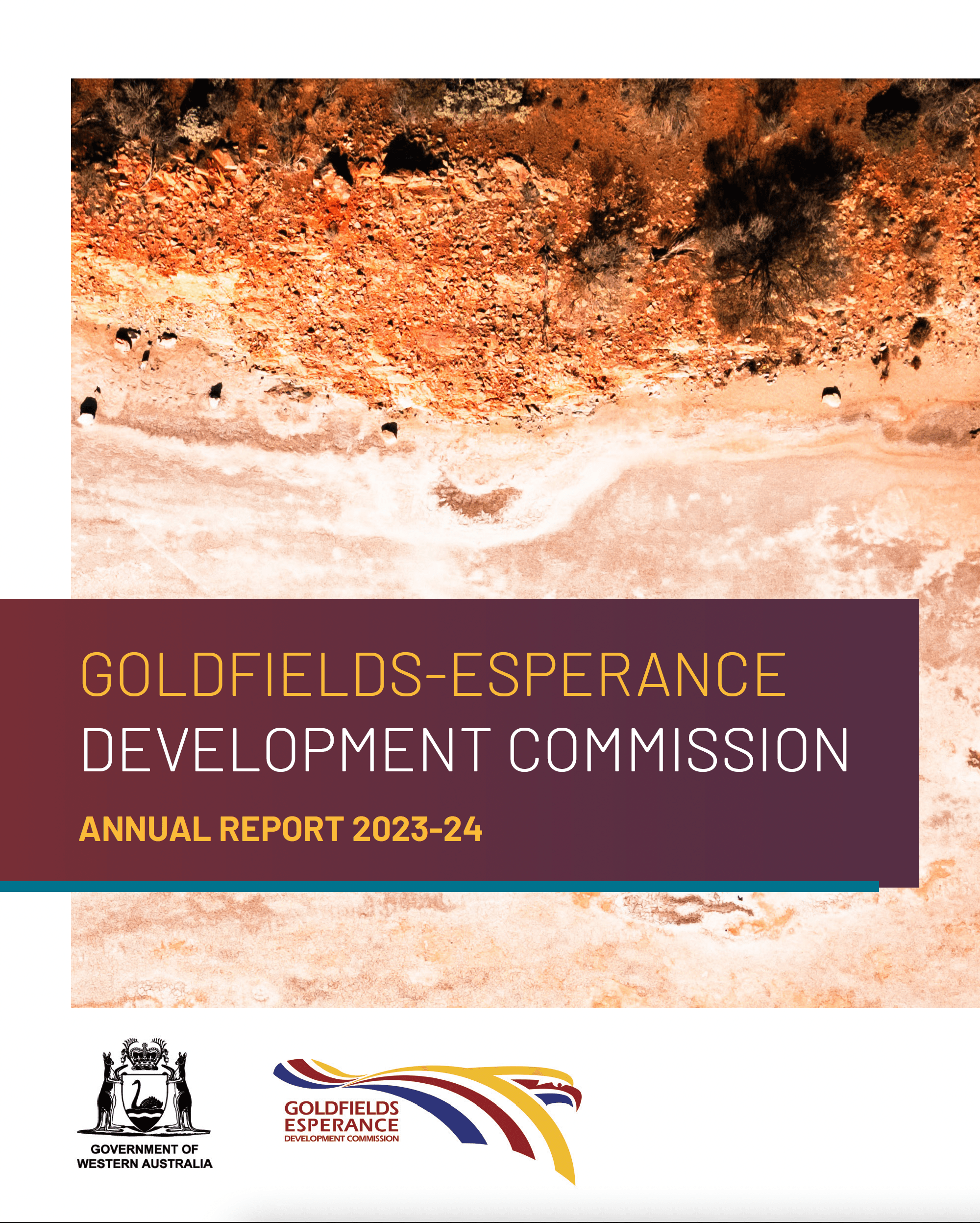 GEDC Annual Report 2023-24 - Goldfields-Esperance Development Commission (GEDC)
